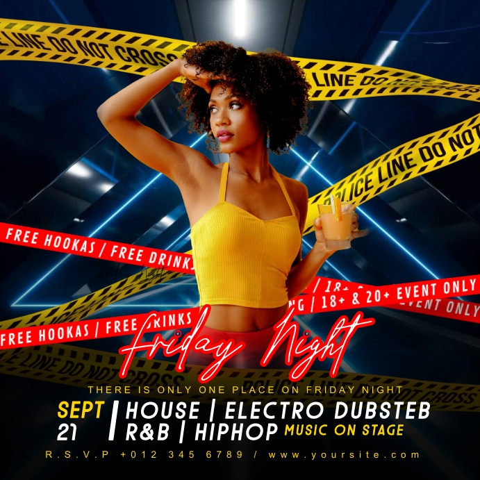 PARTY INSTA.KC Template | PosterMyWall