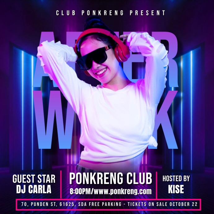 PARTY INSTA.KC Template | PosterMyWall