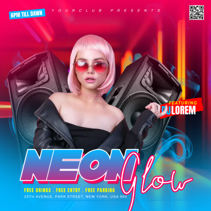 PARTY INSTA.KC Template | PosterMyWall