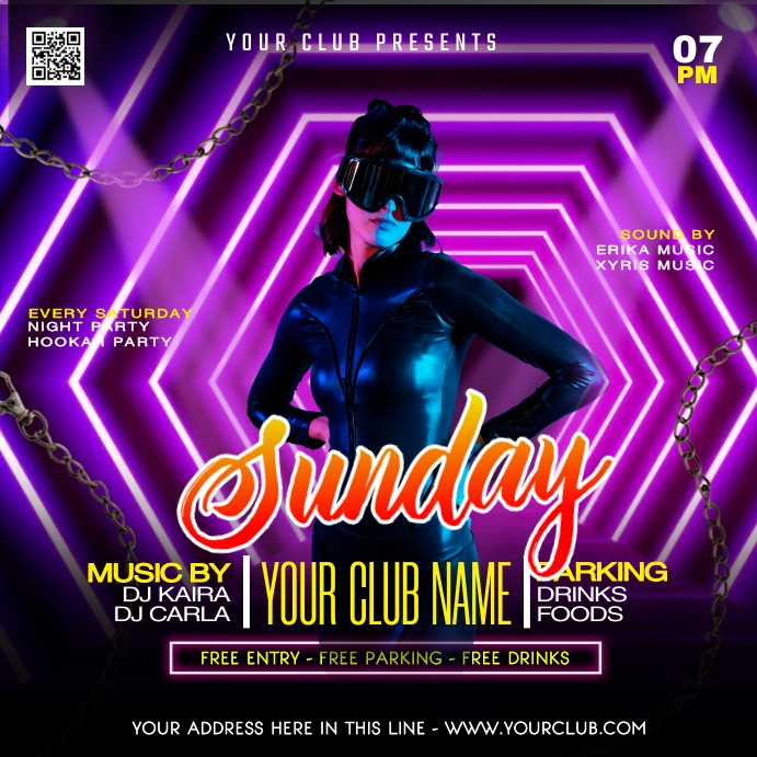 PARTY INSTA.KC Template | PosterMyWall