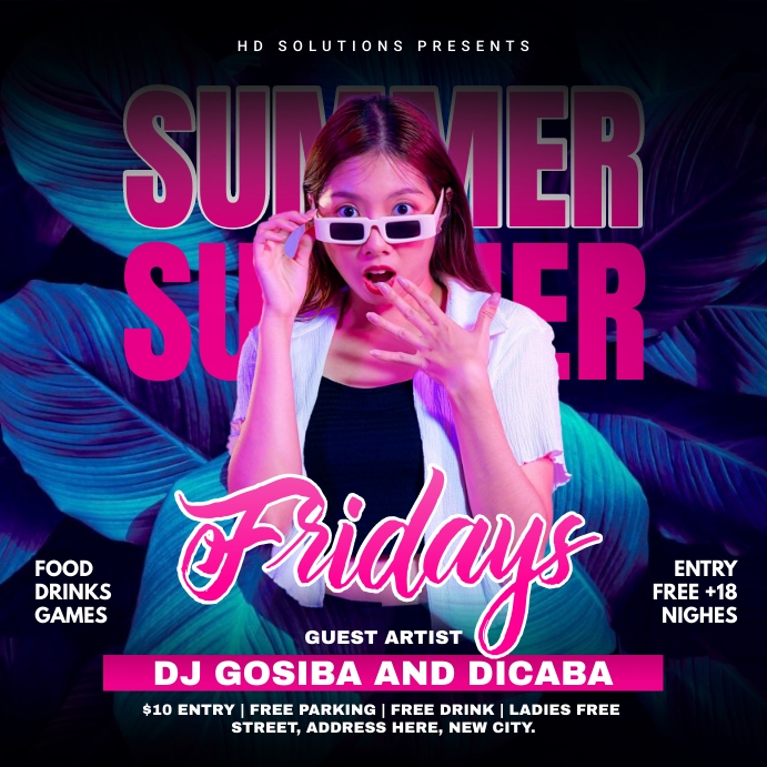 PARTY INSTA.KC Template | PosterMyWall