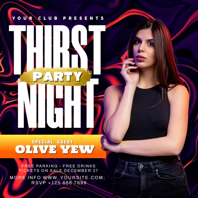 PARTY INSTA.KC Template | PosterMyWall