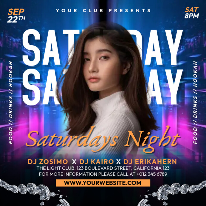 PARTY INSTA.KC Template | PosterMyWall