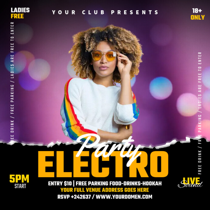 PARTY INSTA.KC Template | PosterMyWall