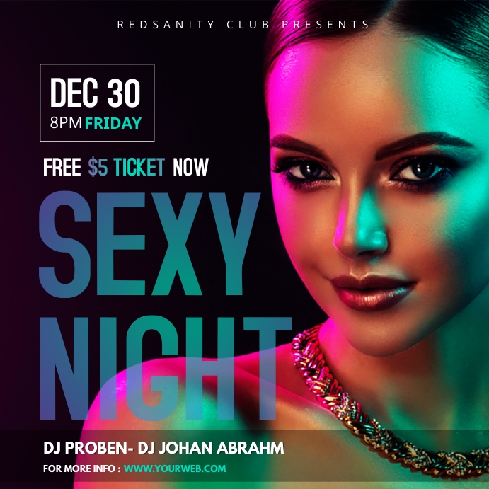 Party Instagram Post Template | PosterMyWall