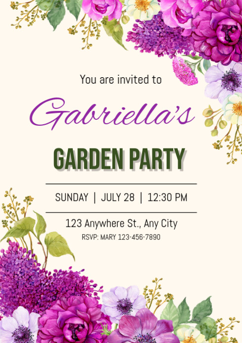 party invitation card Template | PosterMyWall