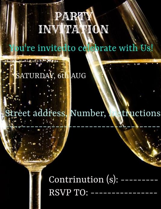 Party Invitation Template | PosterMyWall