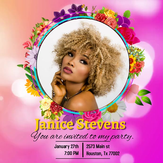 party invitation Template | PosterMyWall