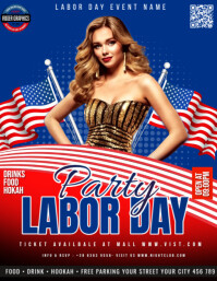Labor Day Party Design Template | PosterMyWall