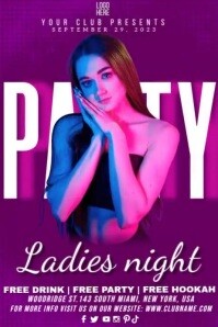 Party Night Poster Template | PosterMyWall