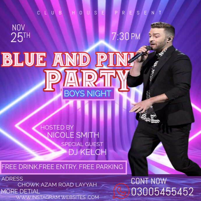 PARTY LOGO Template | PosterMyWall