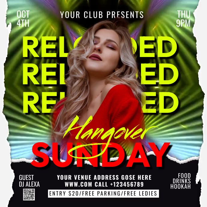 PARTY night (20) Template | PosterMyWall