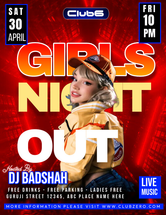party night ad Template | PosterMyWall
