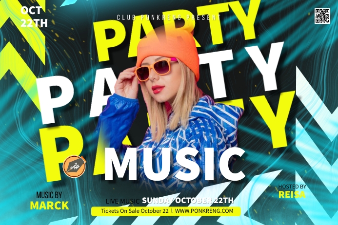 Party Night Ads Template | PosterMyWall