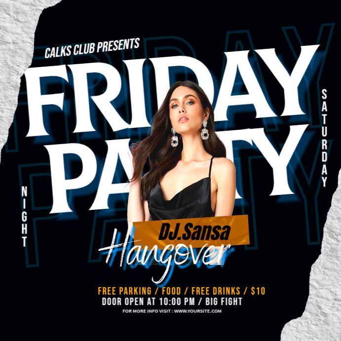 Copy of Party Night Ads | PosterMyWall
