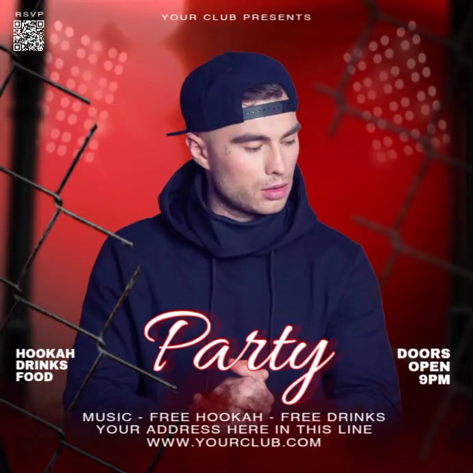 Copy of Party Night Celebration Video Ads | PosterMyWall