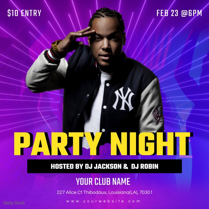 Copy of Party Night Club Promo Post | PosterMyWall