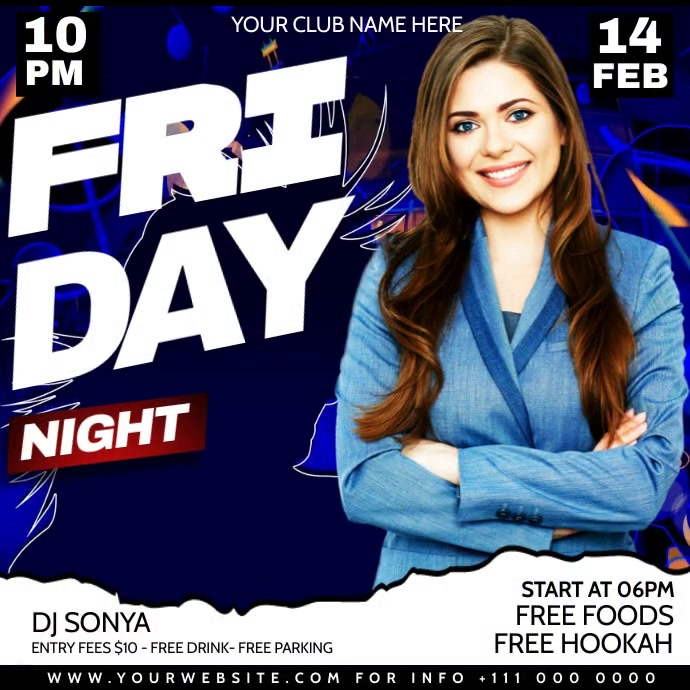 Party night Template | PosterMyWall