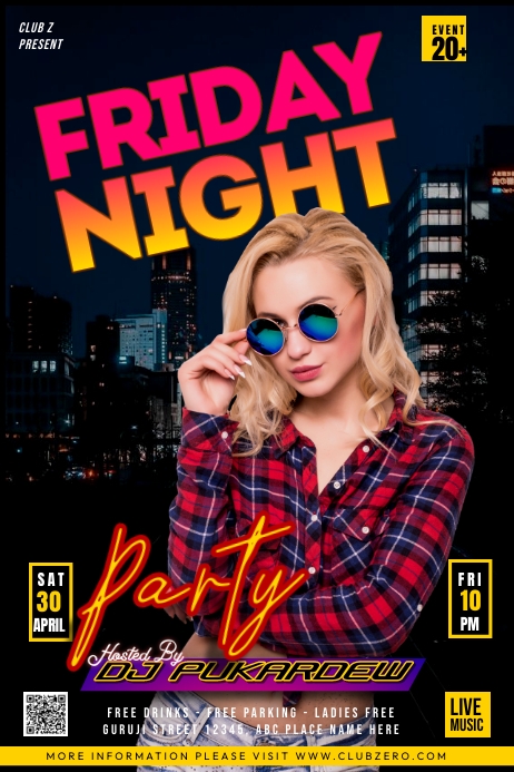 party night Template | PosterMyWall