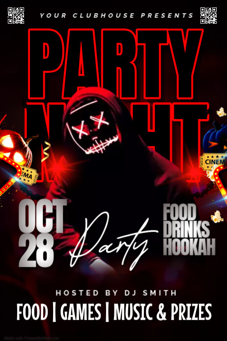 PARTY NIGHT Template | PosterMyWall