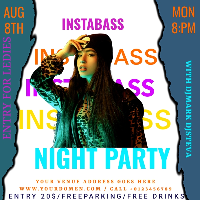 Party night Template | PosterMyWall