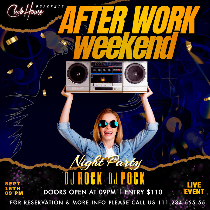 party night Template | PosterMyWall