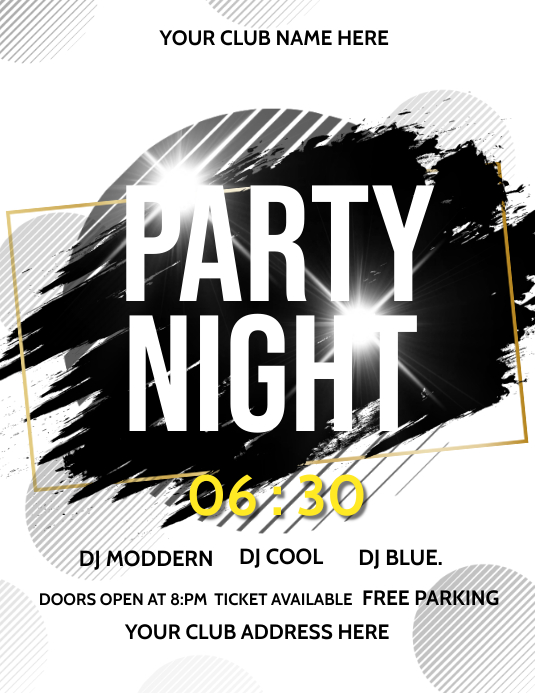 Party night Template | PosterMyWall