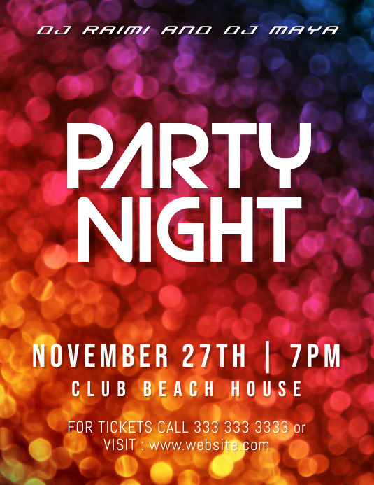 party night Template | PosterMyWall