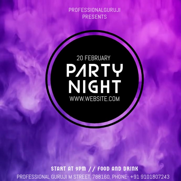 party night Template | PosterMyWall