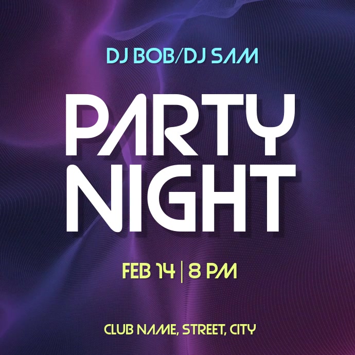 Party night Template | PosterMyWall