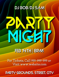 Party Night Template | PosterMyWall