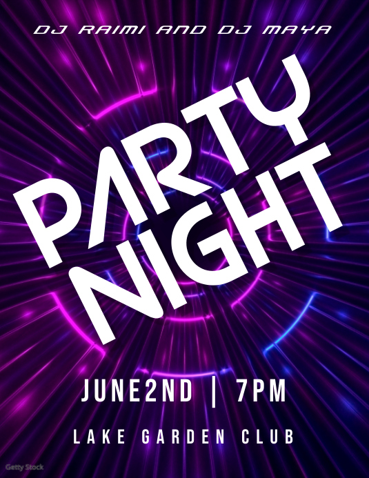 party night Template | PosterMyWall