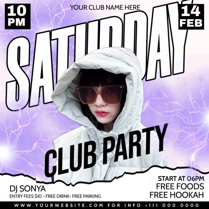 Party night Template | PosterMyWall