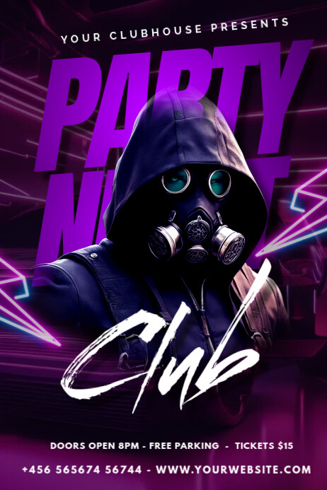 PARTY NIGHT Template | PosterMyWall