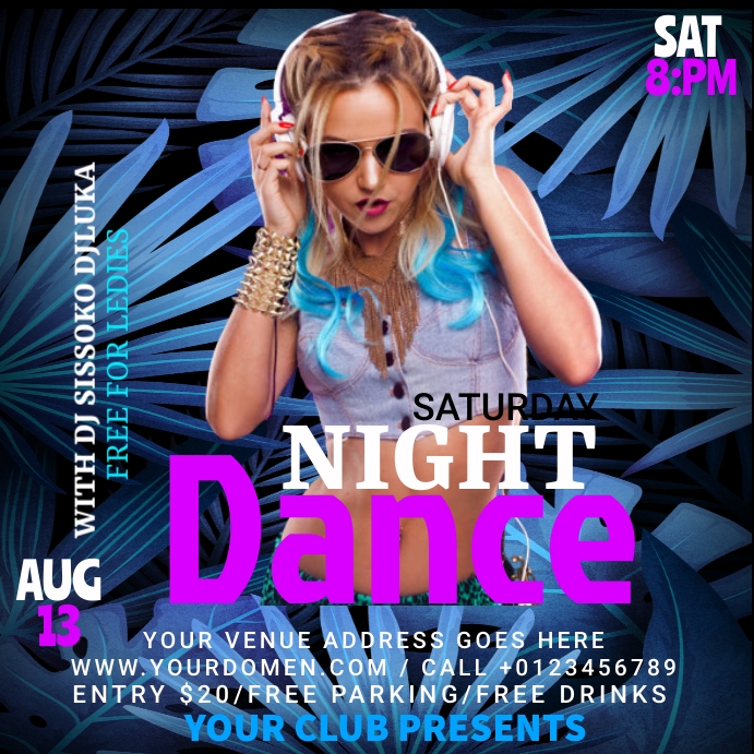 Party night Template | PosterMyWall