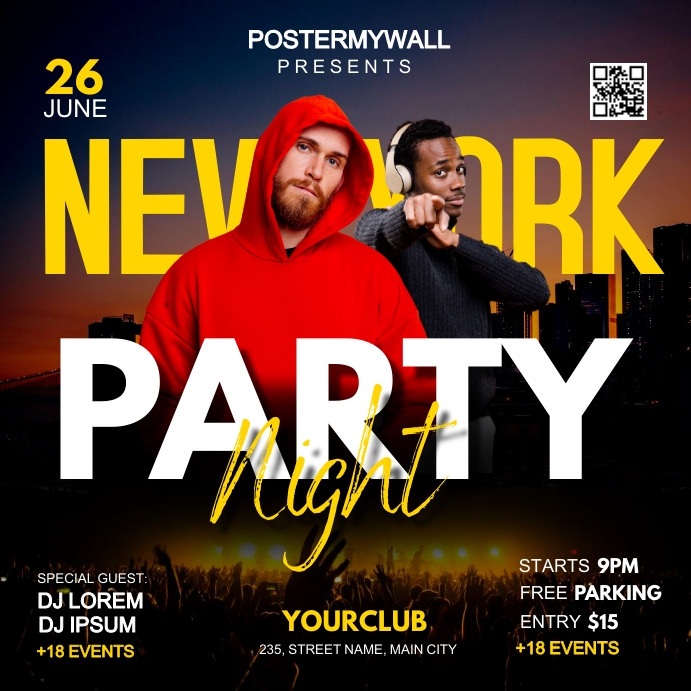 party night Template | PosterMyWall