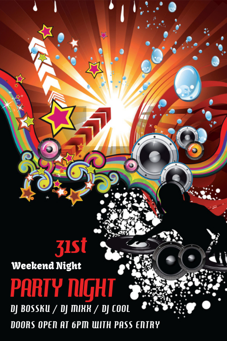 party night Template | PosterMyWall