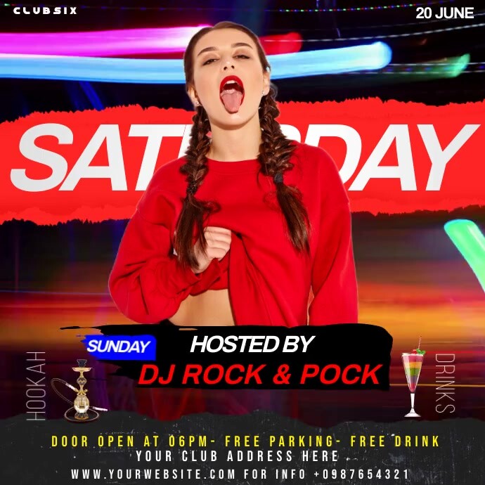 Party night Template | PosterMyWall