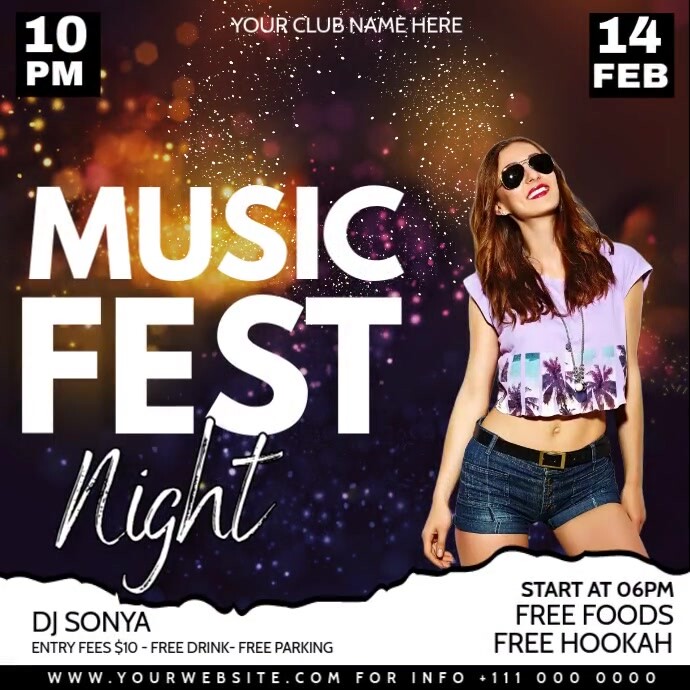 Party night Template | PosterMyWall