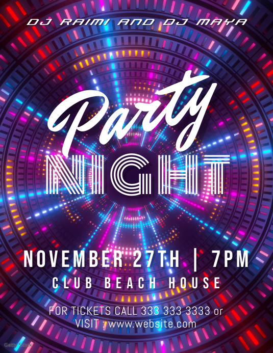 party night Template | PosterMyWall