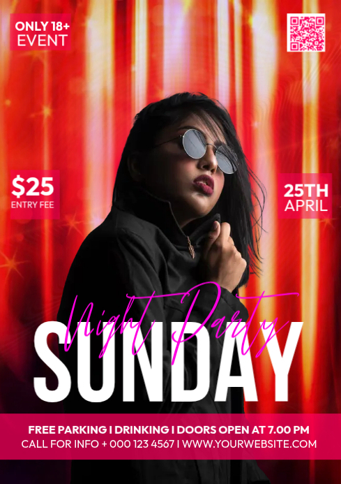 Party Night Flyer Template | PosterMyWall