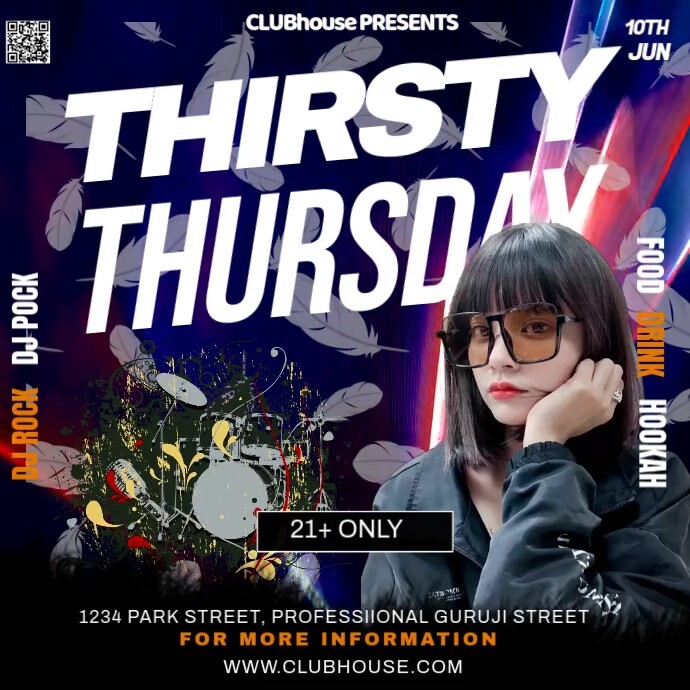 Party Night Flyers Template | PosterMyWall