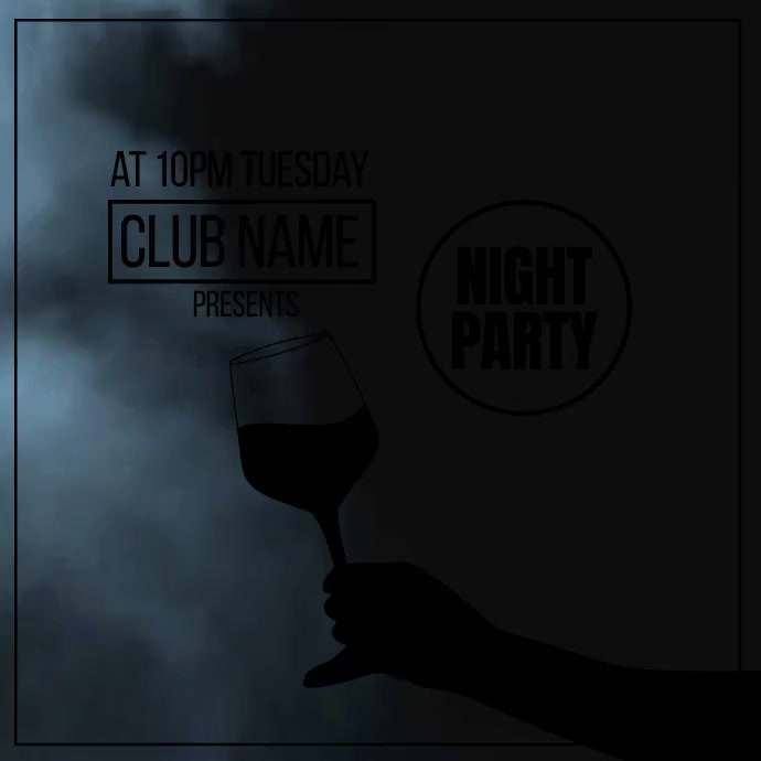 Party Night Flyers Template | PosterMyWall