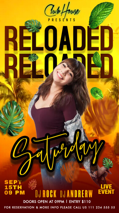 Party Night Flyers Template | PosterMyWall