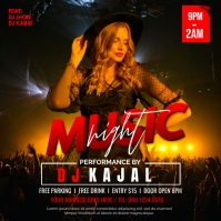 Night Party Flyer Template | PosterMyWall