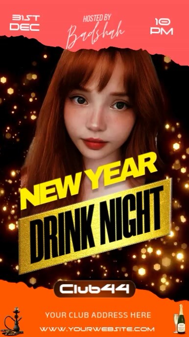 Party Night Flyers Template | PosterMyWall