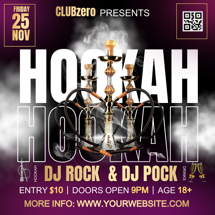 Party Night Flyers Template | PosterMyWall