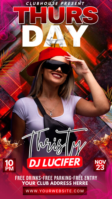 Party night flyers Template | PosterMyWall