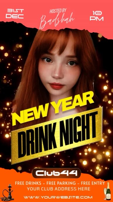 Party Night Flyers Template | PosterMyWall