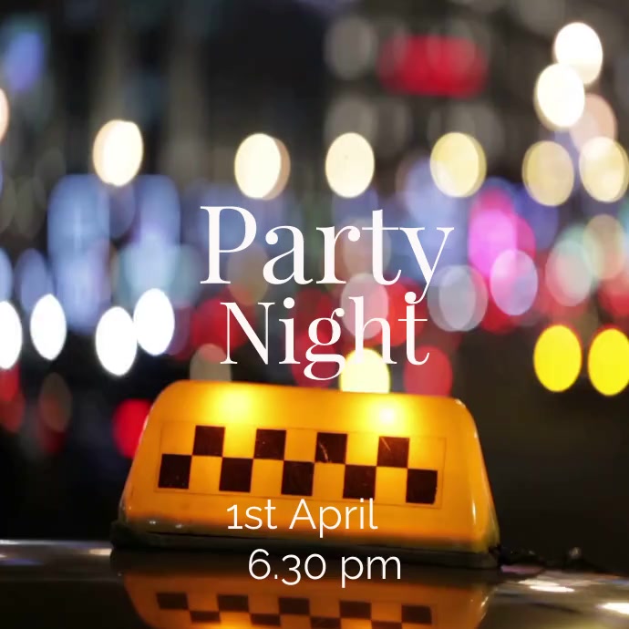 Party night Instagram post Template | PosterMyWall